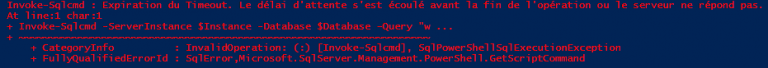 Quelques trucs à savoir sur Invoke-Sqlcmd - Concat Skills