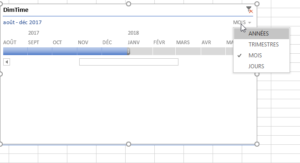 Timeline Excel : We can't create timeline because report doesnt have field formatted as Date ...